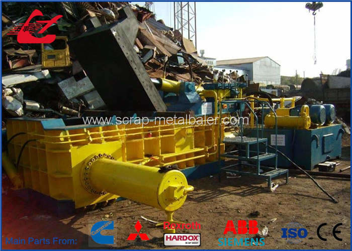 Heavy Duty Scrap Metal Baler Scrap Baling Press Machine For HMS Waste ...